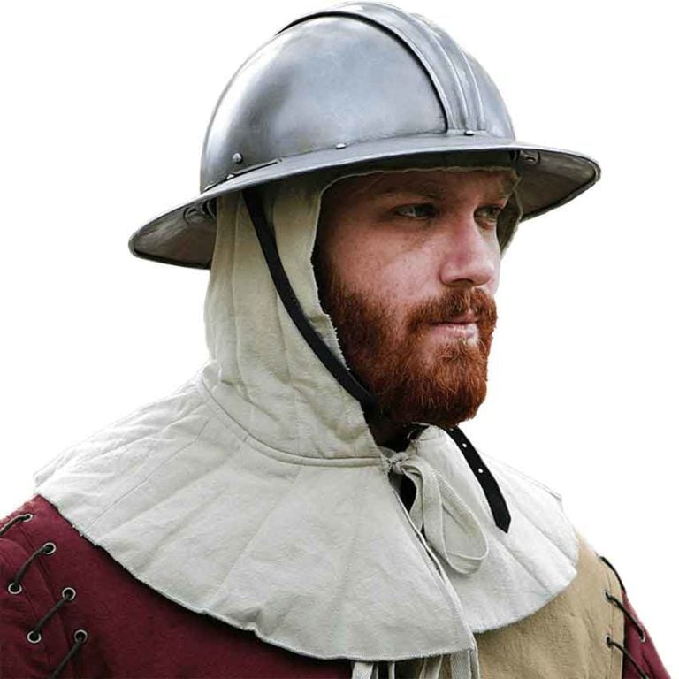 Padded Arming Caps and Mantles - Dark Knight Armoury