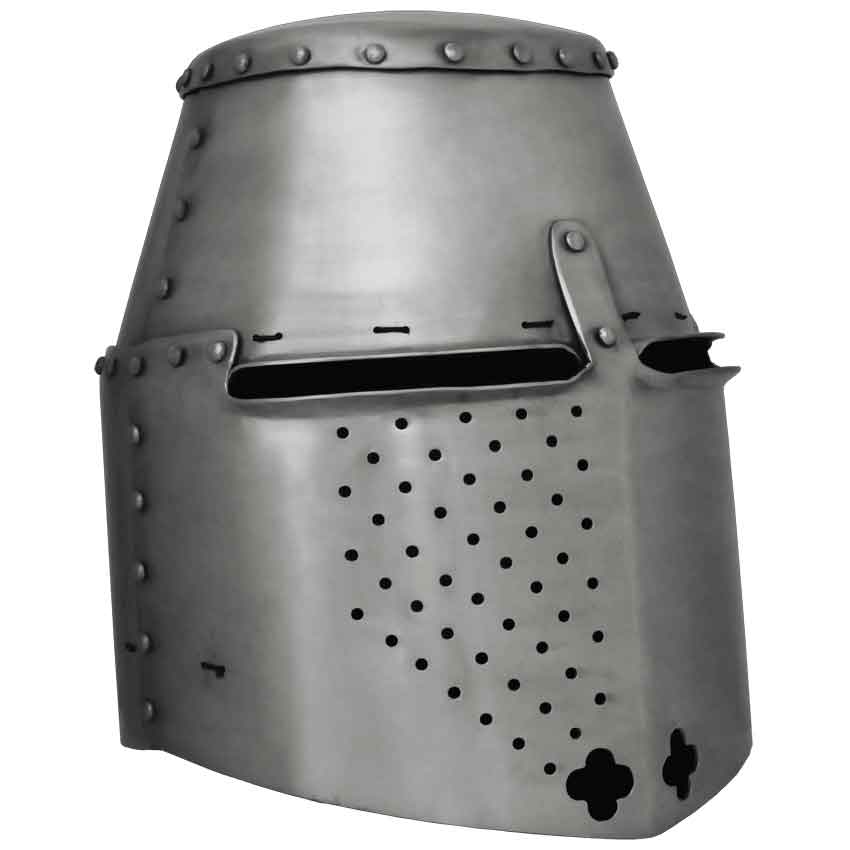 Crusader Helmets, Sugarloaf and Great Helms - Dark Knight Armoury