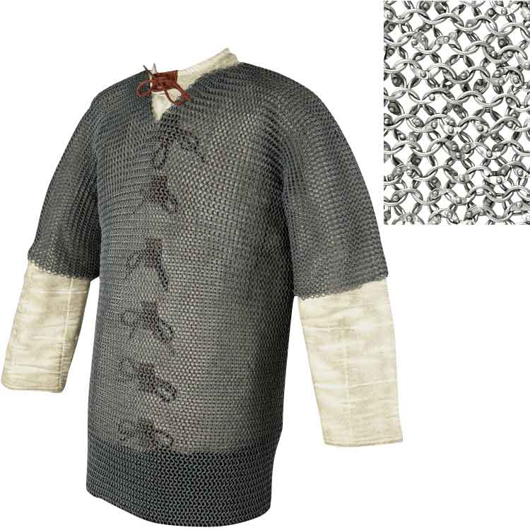 Butted Chainmail Hauberk