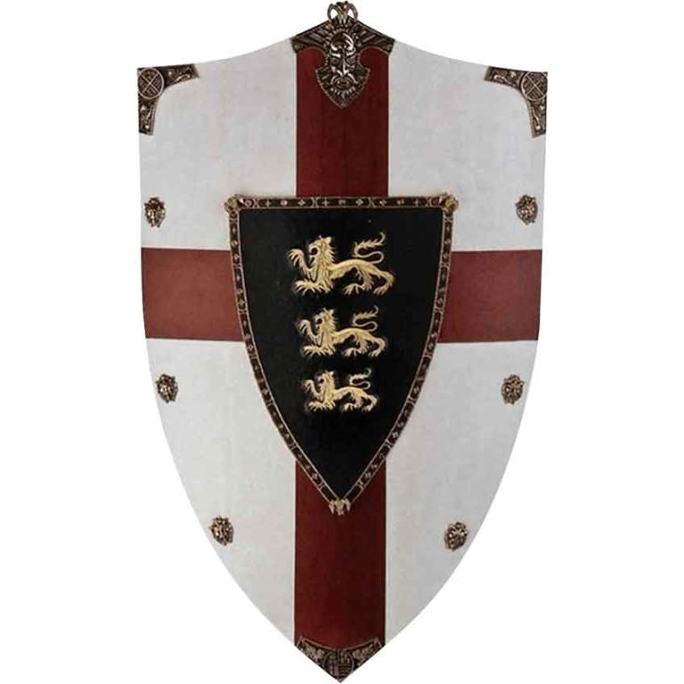 Richard the Lionheart Wooden Shield
