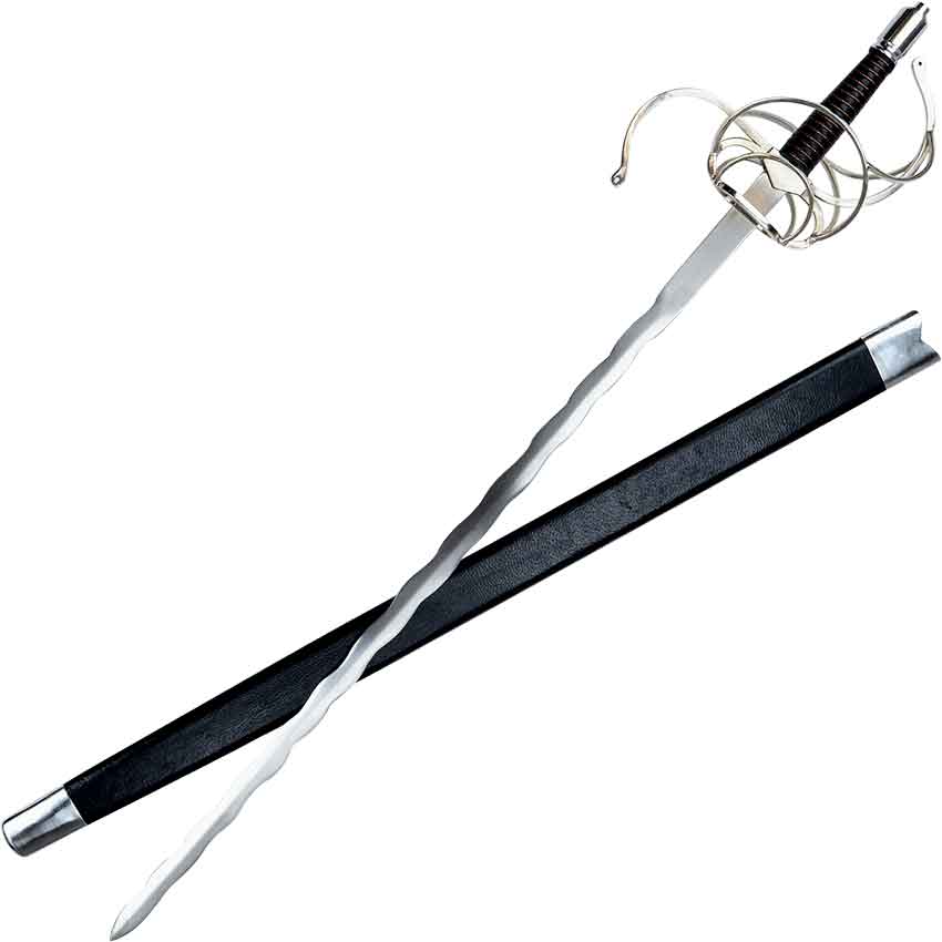 Swept Hilt Fencing Rapiers and Swords - Dark Knight Armoury