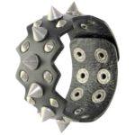 Classic Spiked Punk Rock Wristband