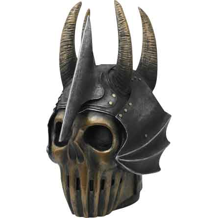 Skeletons on Skull Statue