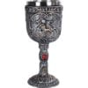 Battling Medieval Knight Goblet