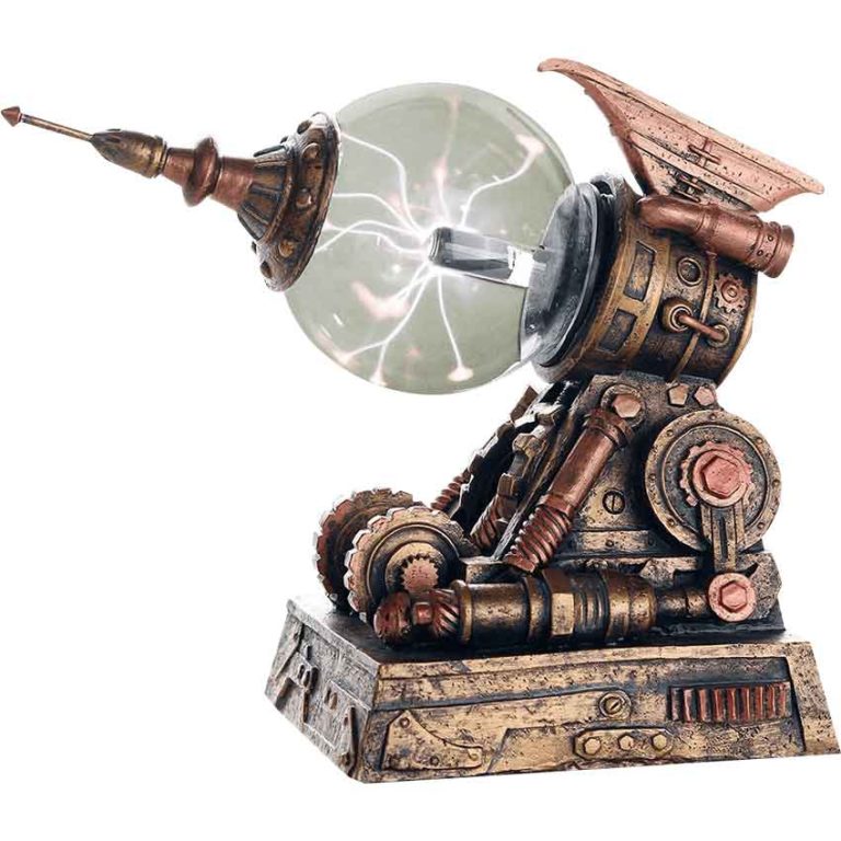 LED Steampunk Projector Statue