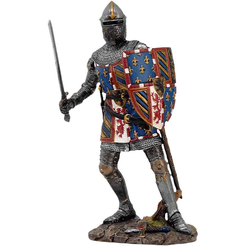 Medieval Guard Mini Statue