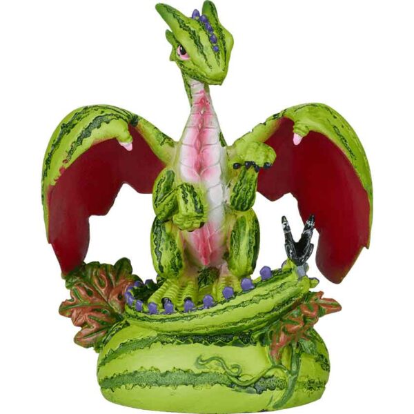 Watermelon Dragon Statue