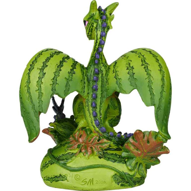 Watermelon Dragon Statue