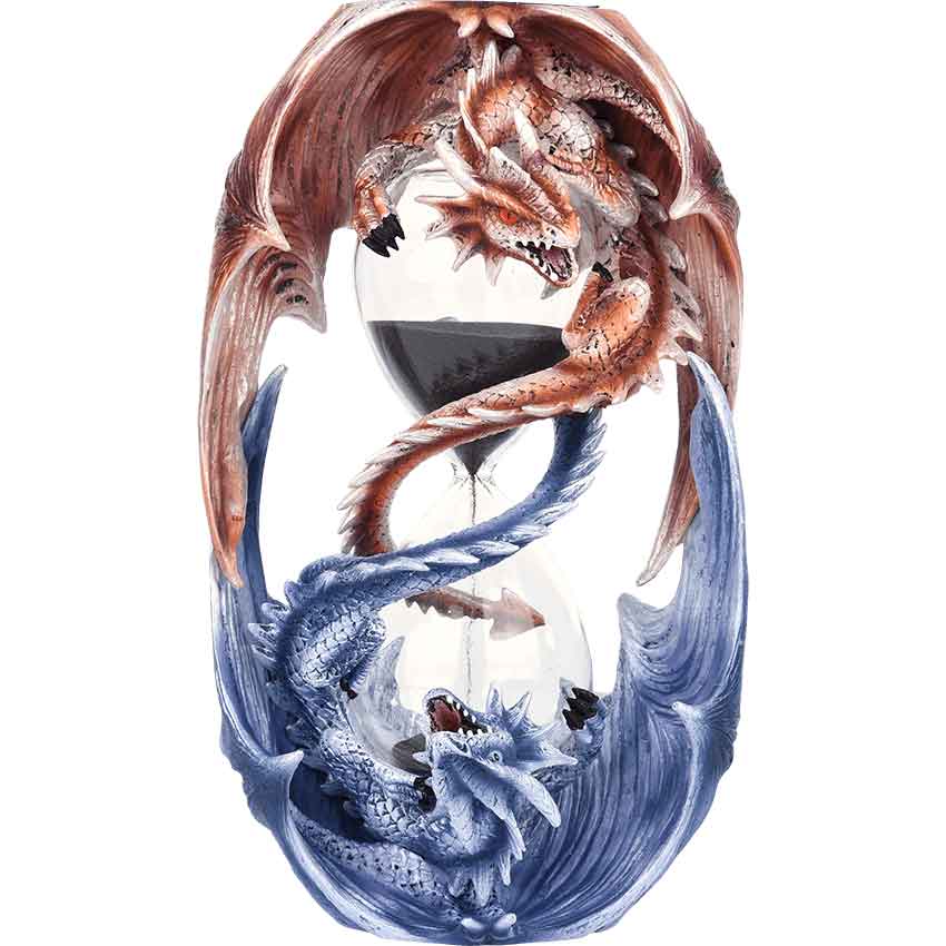 Fire and Ice Dragon Sand Timer