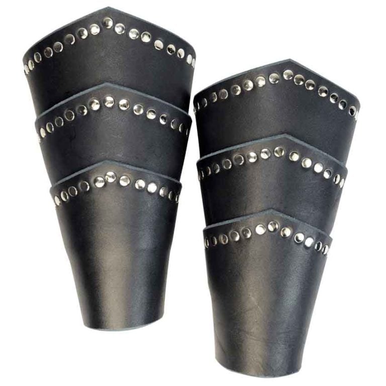 Leather Arm Armor and SCA Arm Armor - Dark Knight Armoury