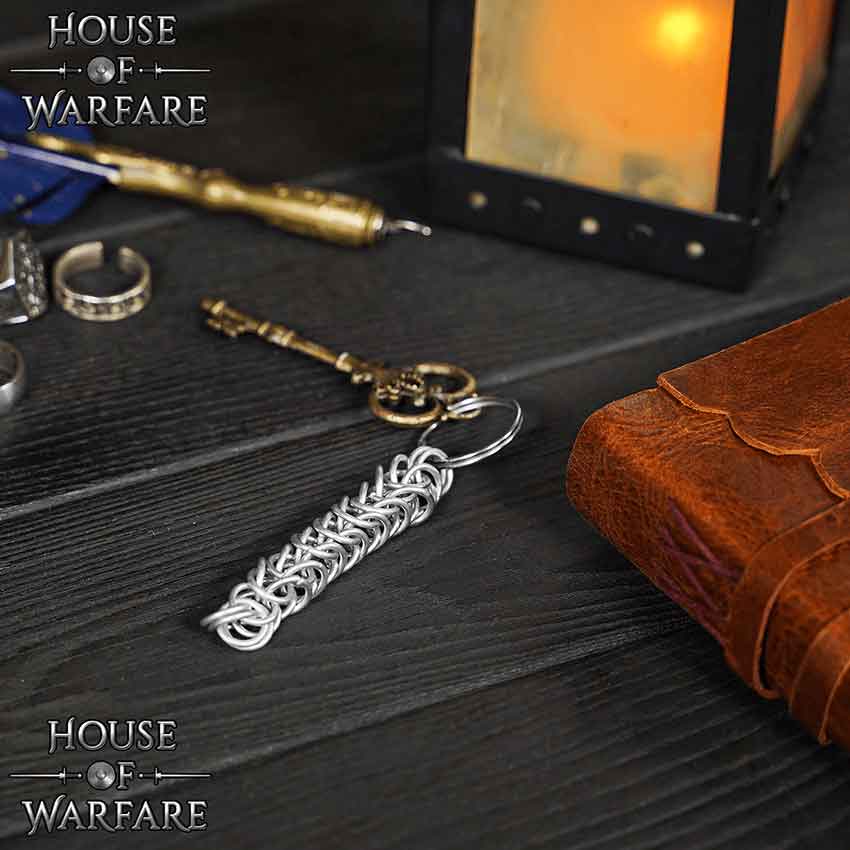 Woven Chainmail Keychain