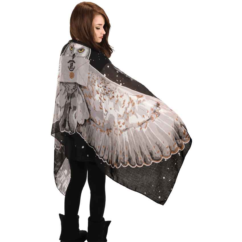 Lightweight Hedwig Wing Scarf