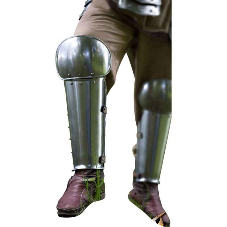 Metal Leg Armor and Steel Leg Armor - Dark Knight Armoury
