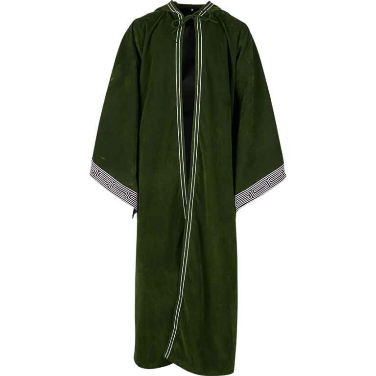 Mens Hooded Druidic Ritual Robe