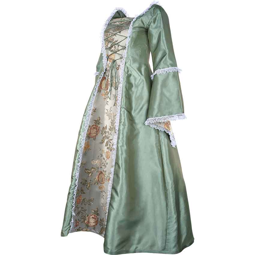 Lace Up Bodice Medieval Gown