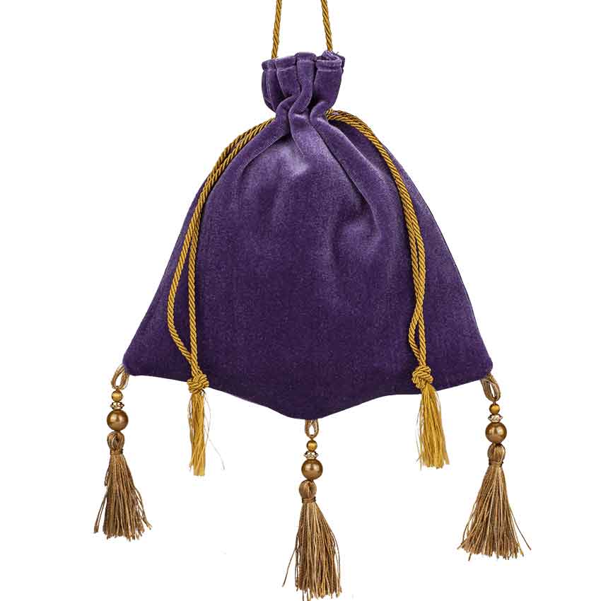 Tasseled Renaissance Pouch