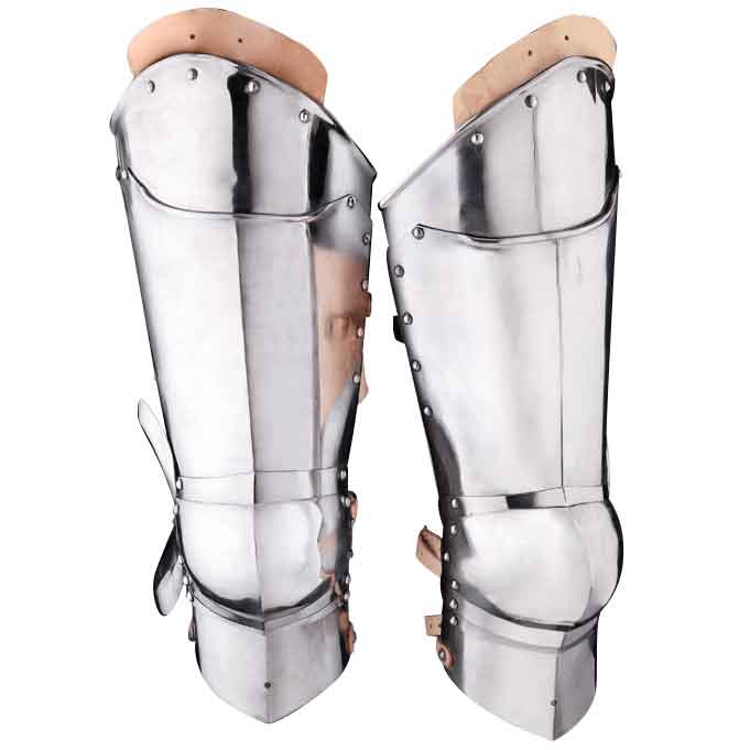 Metal Leg Armor and Steel Leg Armor - Dark Knight Armoury