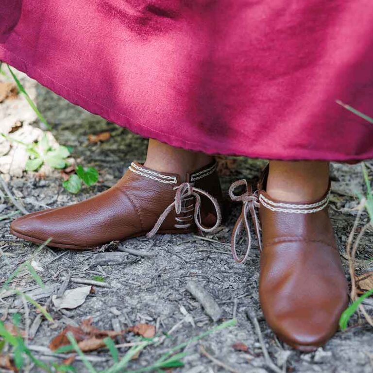 12th Century Leather Shoes