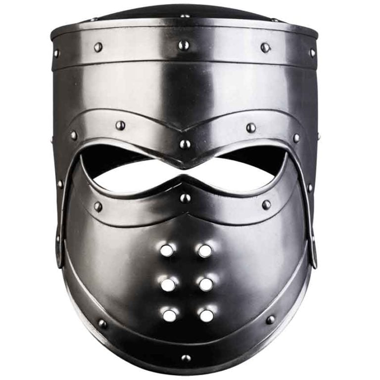 Crusader Helmets, Sugarloaf and Great Helms - Dark Knight Armoury