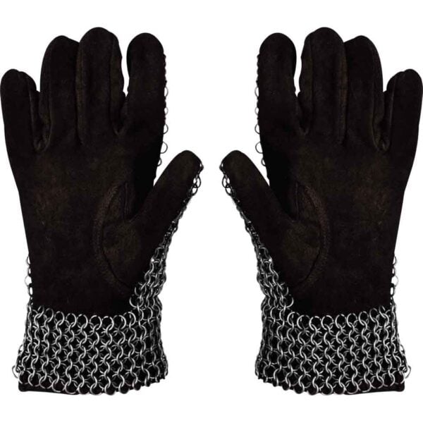 Chain Mail Gauntlets and Maille Gauntlets - Dark Knight Armoury