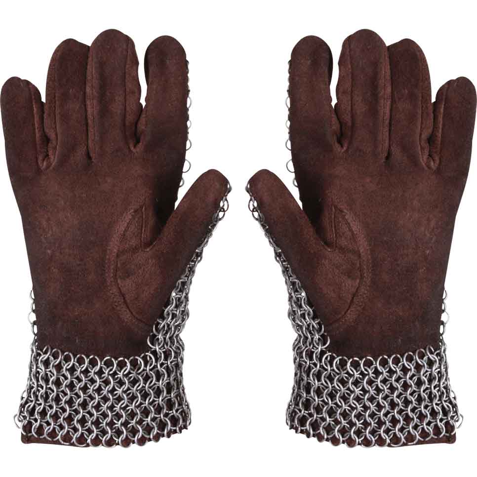 Chain Mail Gauntlets and Maille Gauntlets - Dark Knight Armoury
