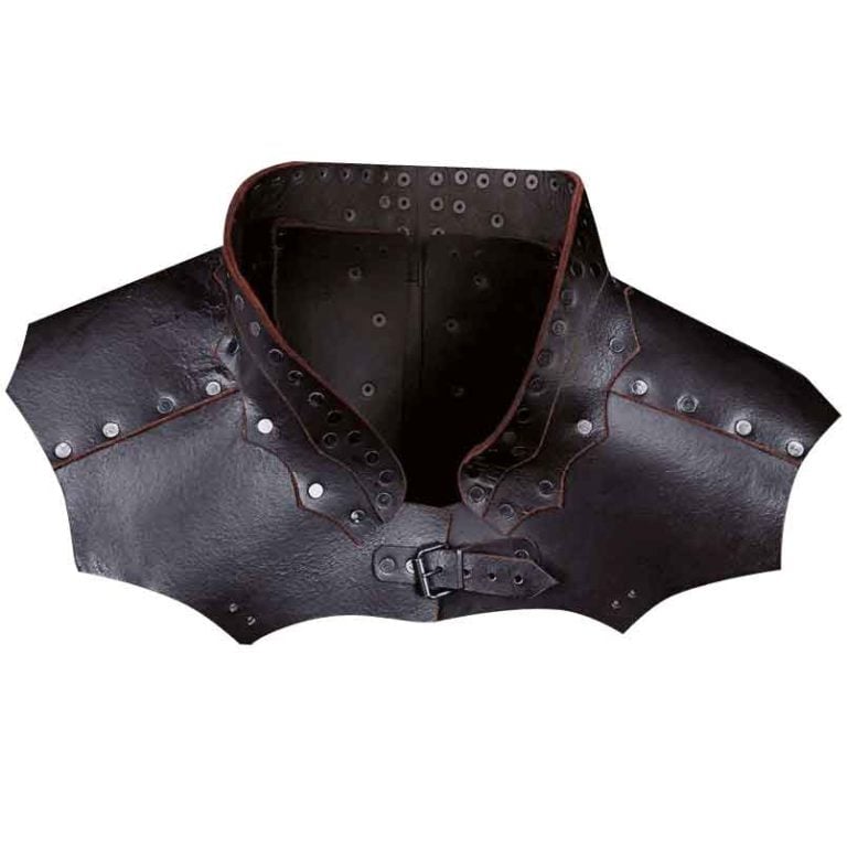 Leather Gorgets, SCA Gorgets, and LARP Gorgets - Dark Knight Armoury