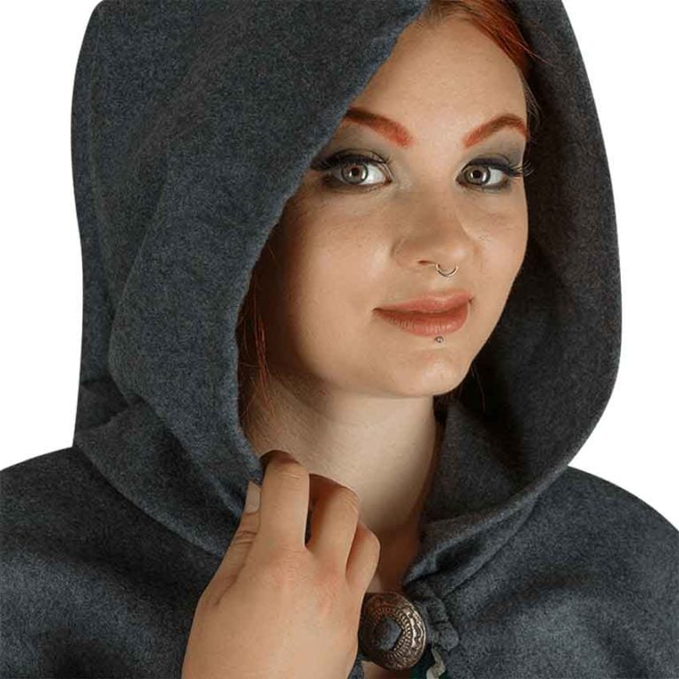 Kim Wool Short Cloak