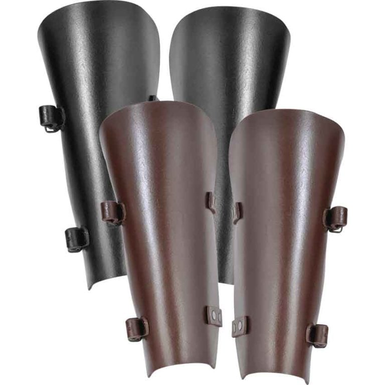 Leather Leg Armor & Medieval Leather Leg Armor - Dark Knight Armoury