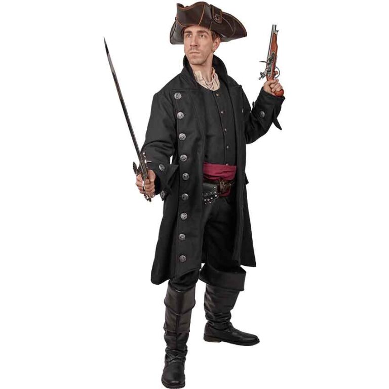 Wool Buccaneer Coat