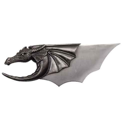 Silver Dragon Neck Knife