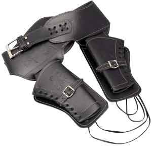 Black Double Holster - Medium
