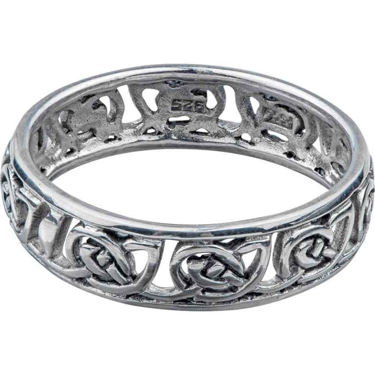 Celtic Lattice Filigree Ring