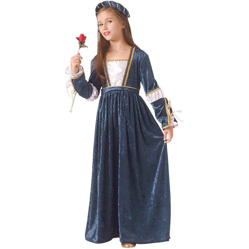 Girls Medieval Princess Costume