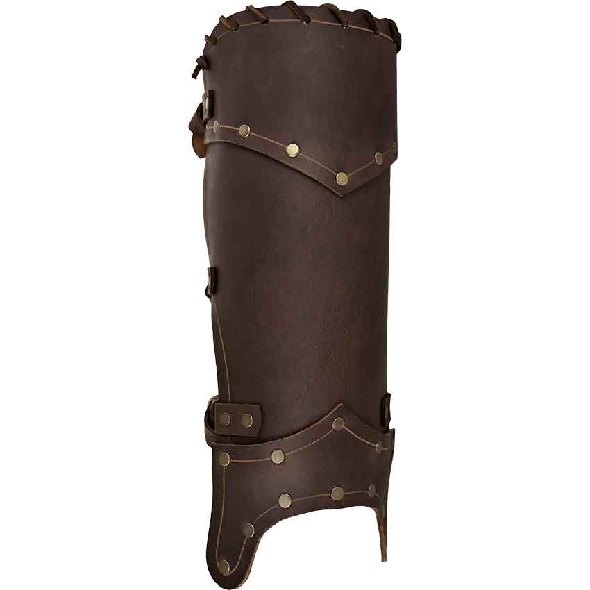 Scoundrel Leather Greaves