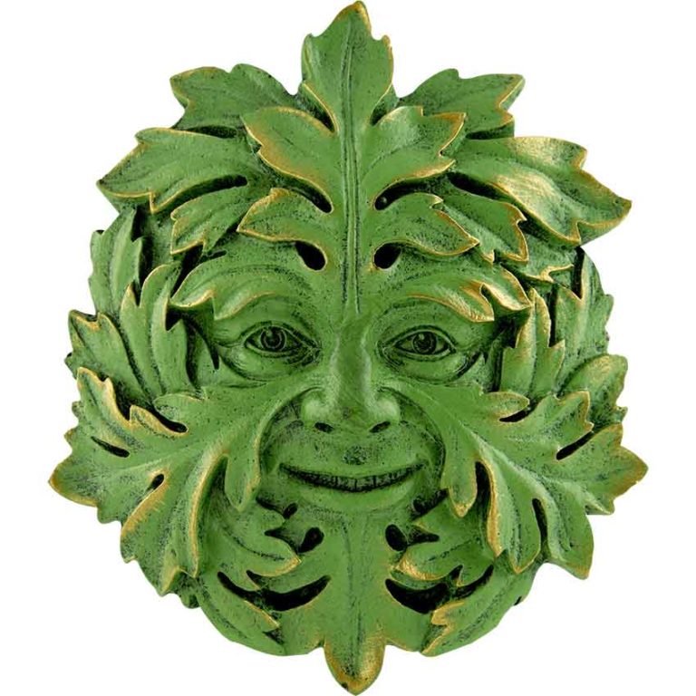 Autumn Acorn Greenman Plaque