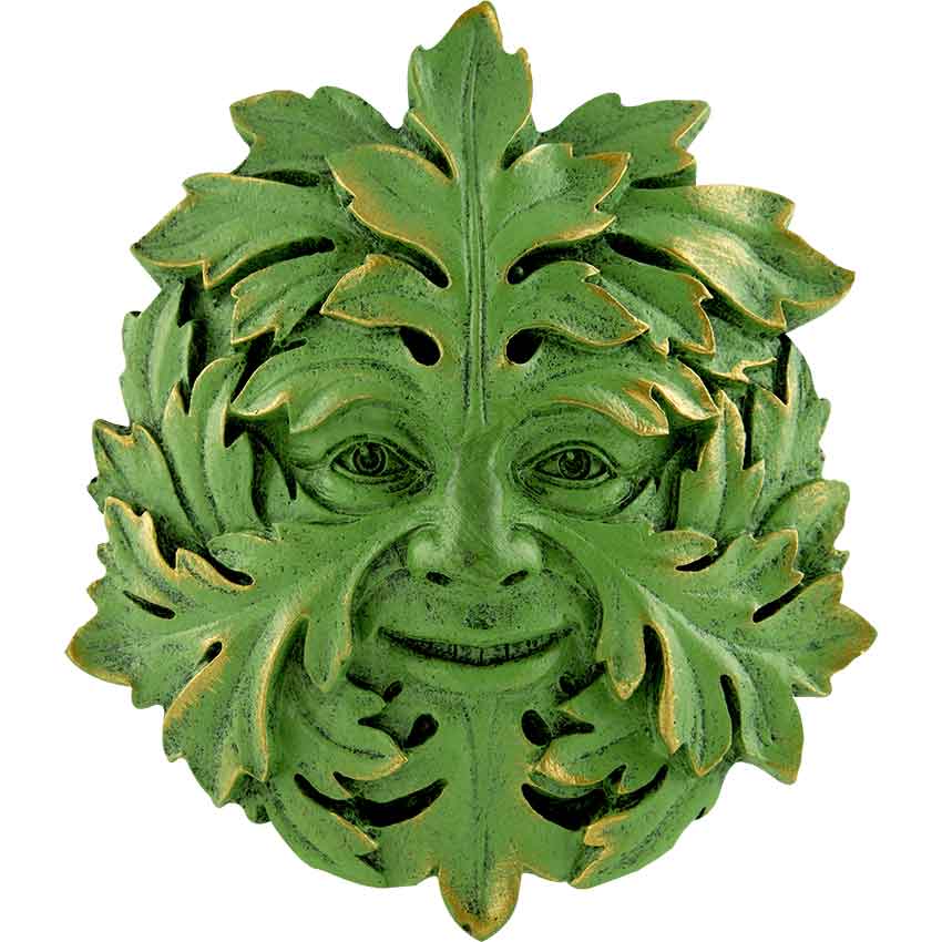 Autumn Acorn Greenman Plaque