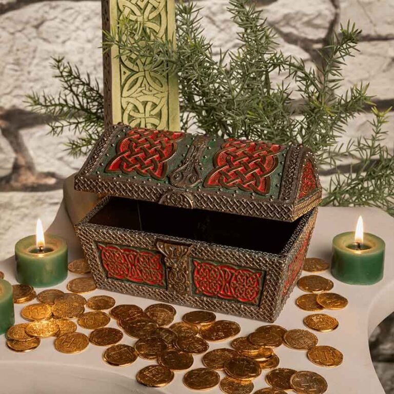 Celtic Treasure Chest Box