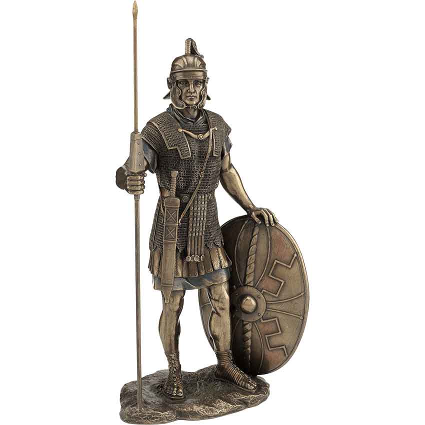 Ancient Roman Warrior Statue