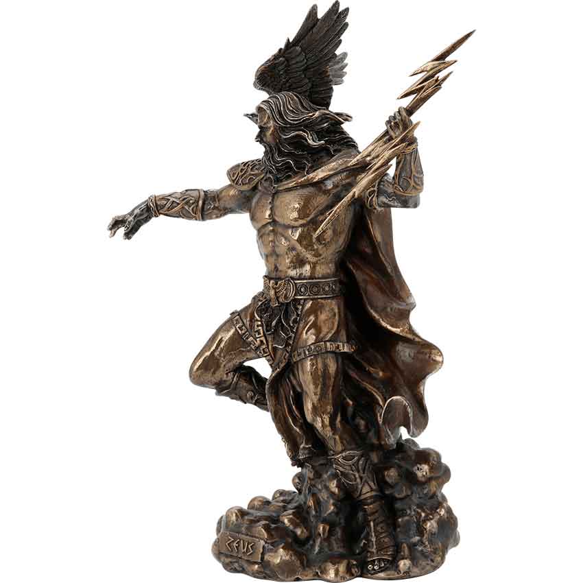 Zeus Throwing Thunderbolt