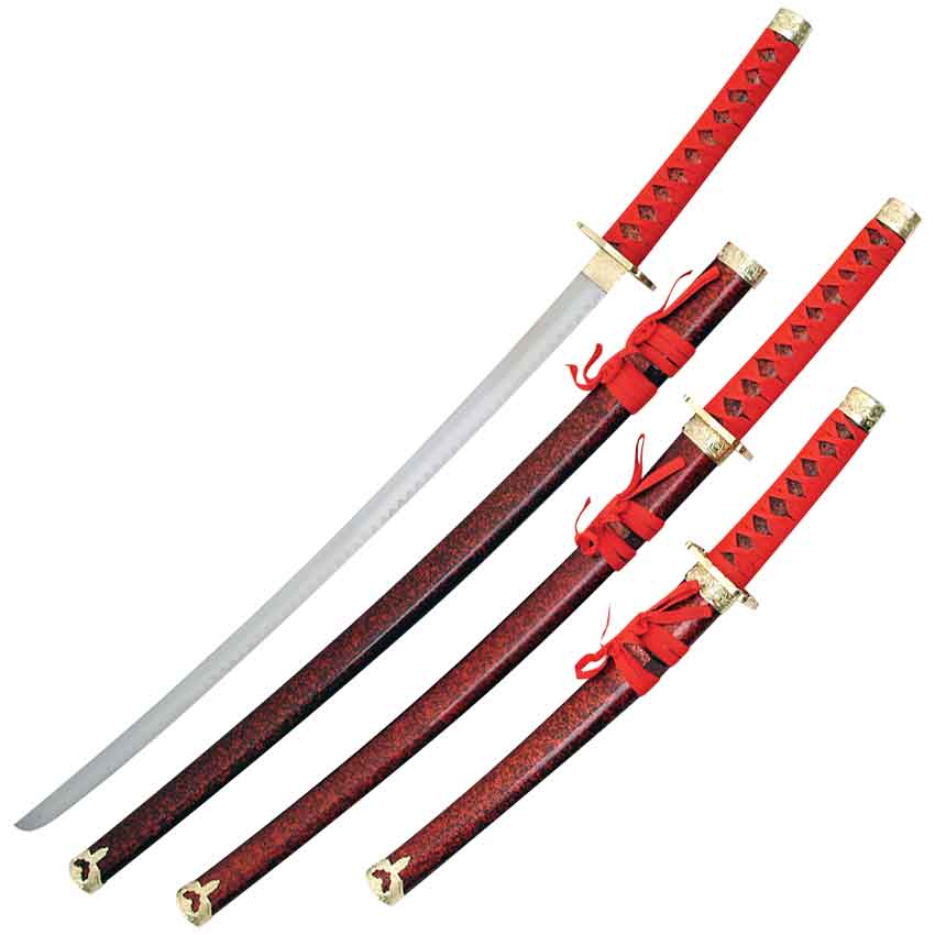 Bushido Samurai Warrior Sword Set