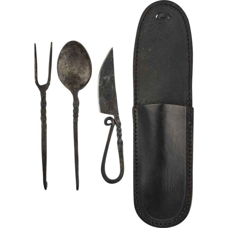 Medieval Plates & Cutlery & Medieval Cutlery Sets - Dark Knight Armoury