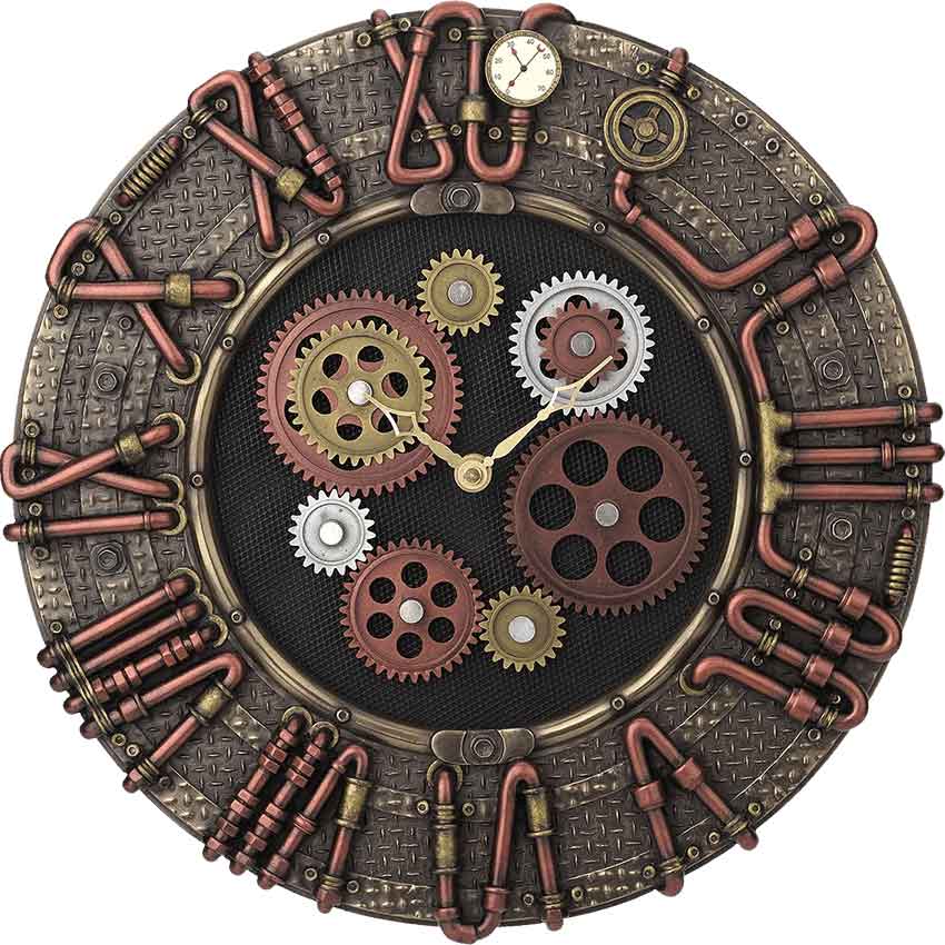 Steampunk Clocks and Neo-Victorian Clock Decor - Dark Knight Armoury