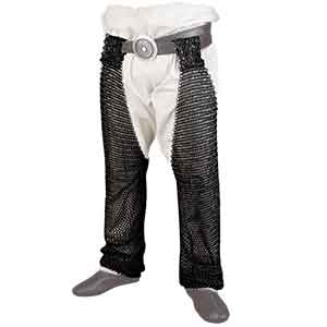 Chain Mail Chausses and Chainmail Voiders - Dark Knight Armoury