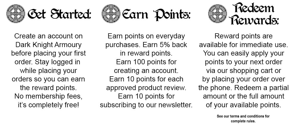 Round Table Rewards - Dark Knight Armoury