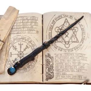Druid LARP Wand - Black