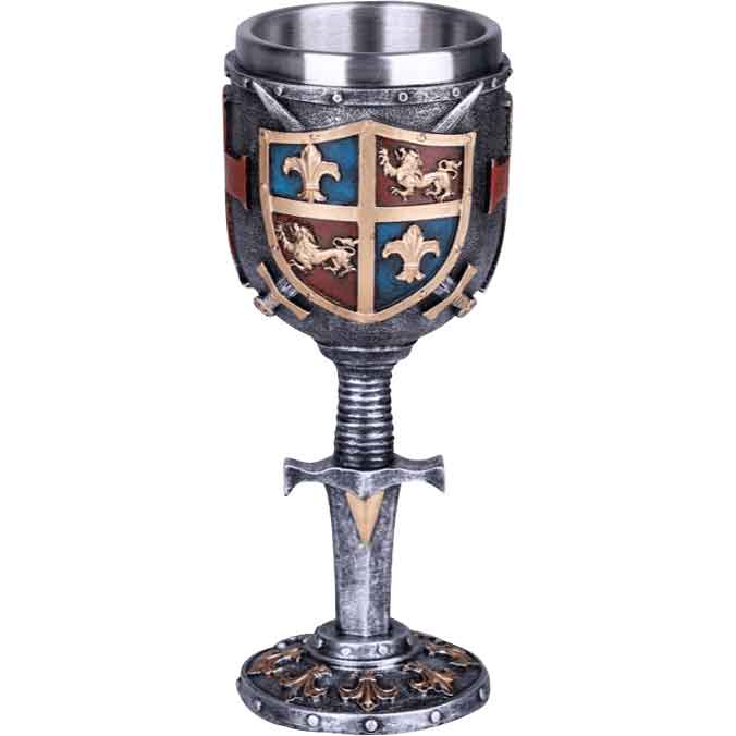 Medieval Heraldry Goblet