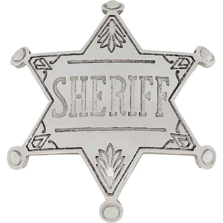 Western Badges, Wild West & Sheriff Badges - Dark Knight Armoury