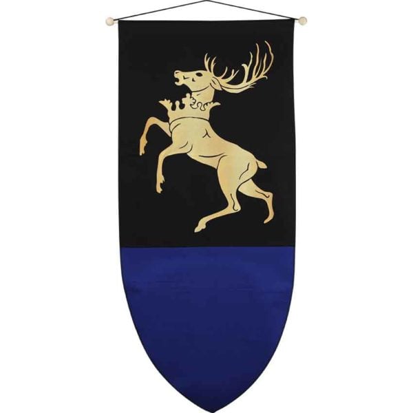 Heraldic Deer Medieval Banner