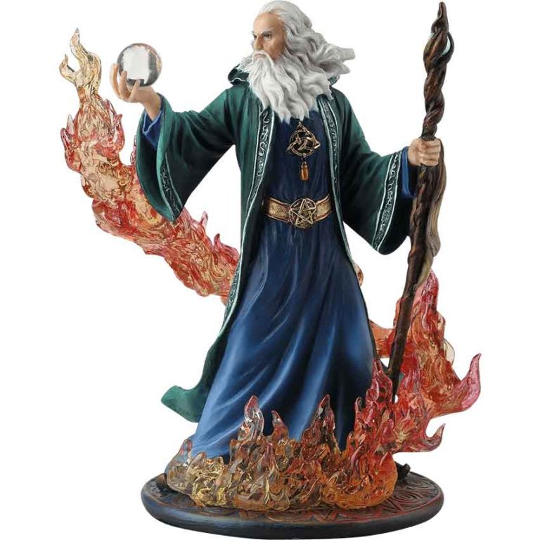 Sorcerer Staff Statue