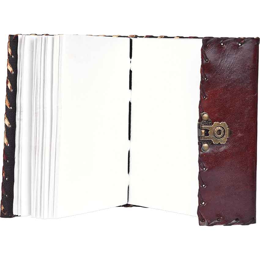 Ornate Latch Leather Journal